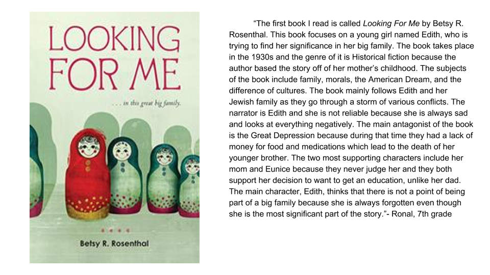 Junior High Students Offer Insight on Verse Novels: 50 books and ...